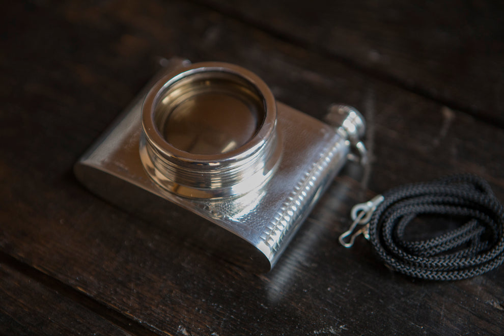 Vintage Pewter Camera Flask - Made in England – Pigeon Tree