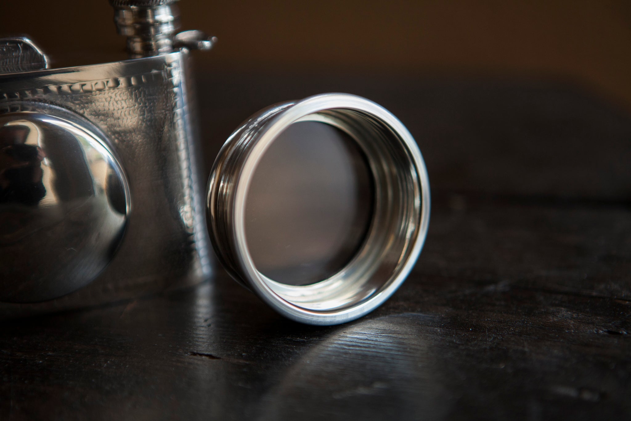Vintage Pewter Camera Flask - Made in England – Pigeon Tree