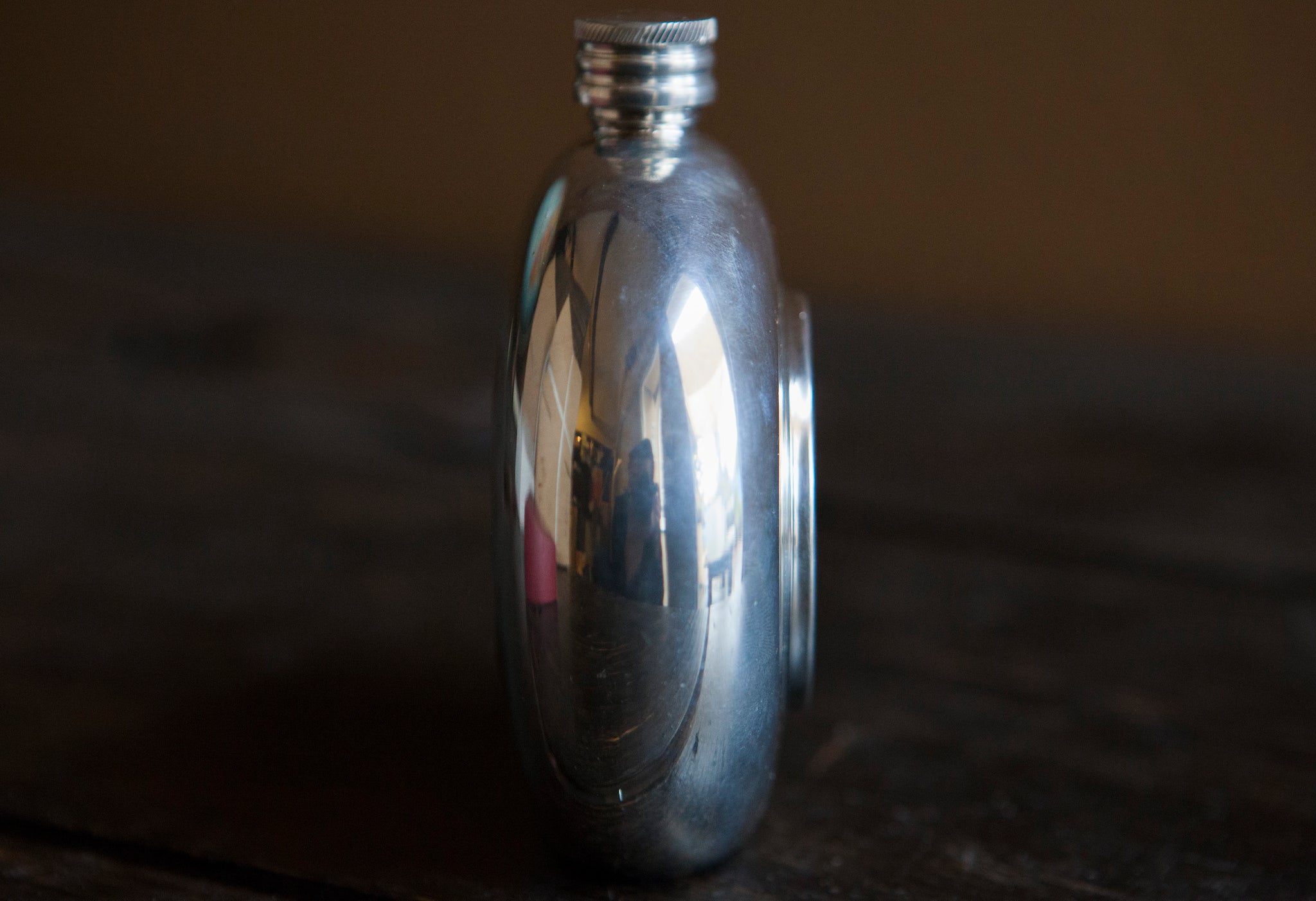 Vintage Porthole Pewter Flask - Made in England – Pigeon Tree